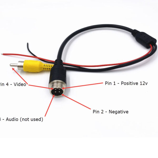 Reverse or Forward Facing Auxiliary Camera - Trac Electronics