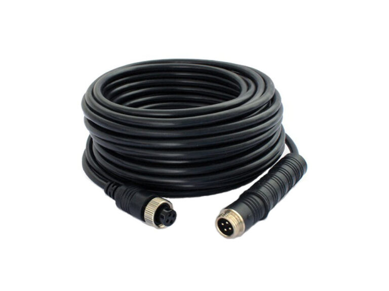 M12 Four Pin Camera Extension Cable - Trac Electronics